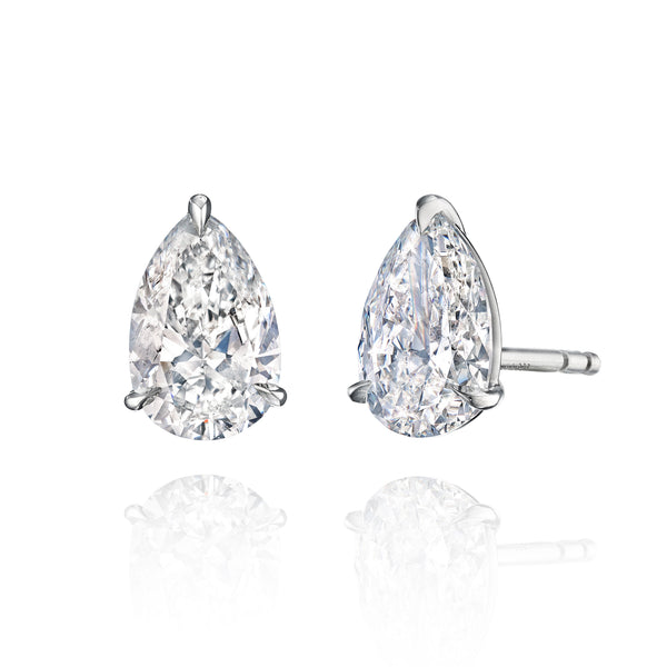 Pear Shape Diamond Studs – Marina Fragoso Fine Jewelry